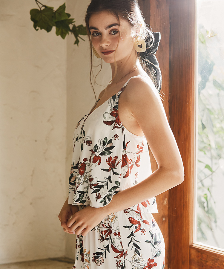 【2024年新作】ロングパンツセット水着 13L・15L 【Coral veil（コーラルヴェール）】｜三愛水着楽園・San-ai Resort(三愛リゾート)通販｜Ai公式オンラインショップ