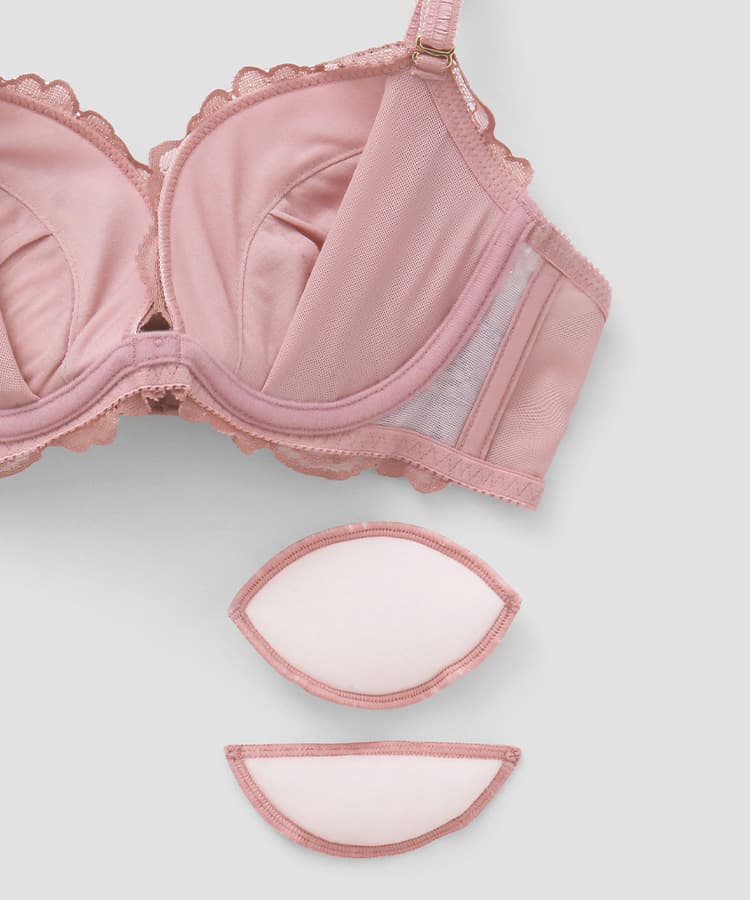 【northerly bra フィットシリーズ楽盛りフィット】ストレッチレースブラジャー単品 B～Fカップ B65～F75｜San-ai Resort 三愛水着・下着のAi公式通販サイト