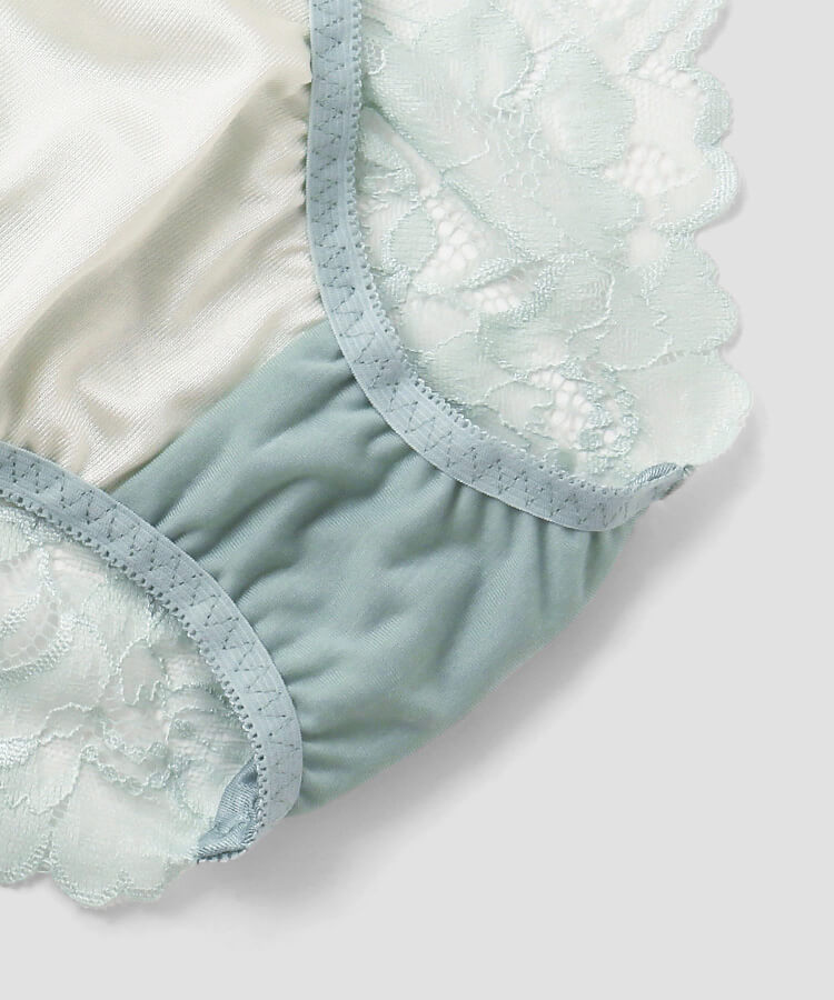 【northerly bra フィットシリーズ デコ盛りフィット】台付モールドレースショーツ単品 M･L ｜San-ai Resort 三愛 ...