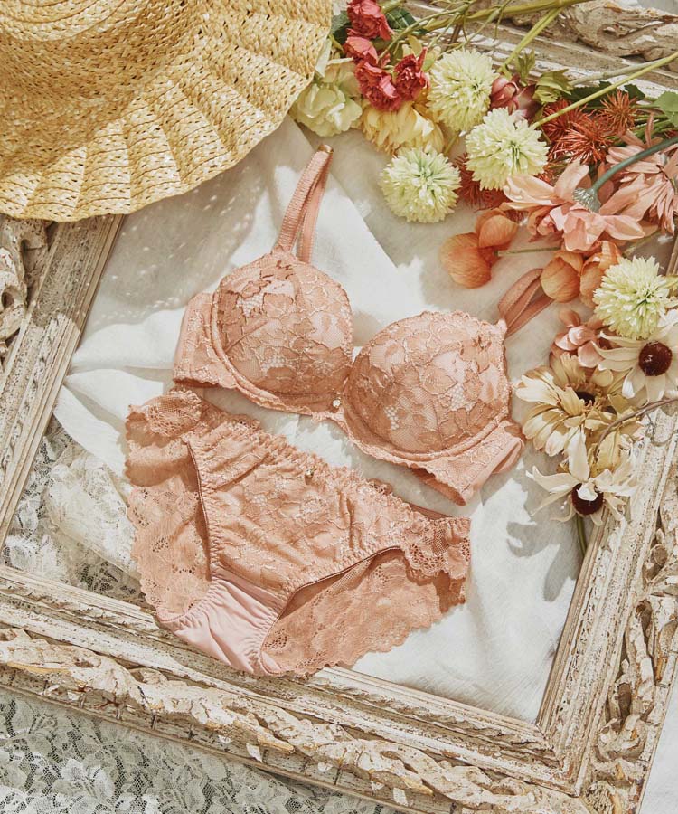 【northerly】 【northerly bra フィットシリーズ 楽盛りフィット】 ストレッチレース ブラジャー単品 B～Fカップ ...