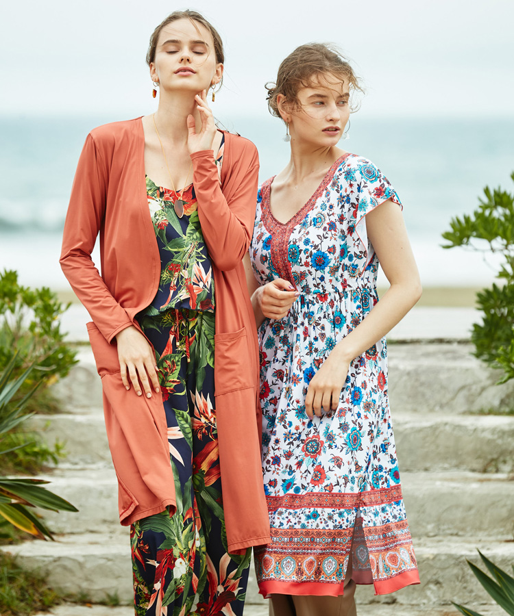 【イオンモール倉敷店】Coral veil ワンピ3点セット - 日本最大級の水着が揃うAi（アイ）スクウェア