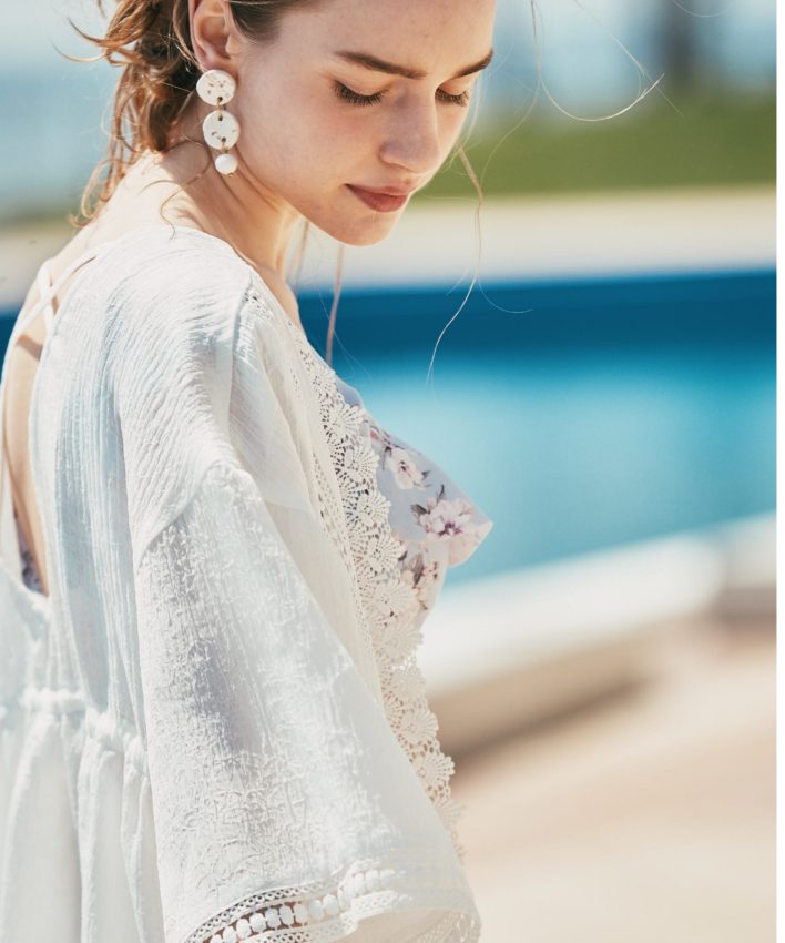 【梅田HEPFIVE店】水OK！レースガウン - 日本最大級の水着が揃うAi（アイ）スクウェア